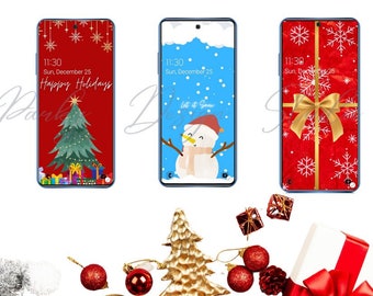 Lock Screen Christmas - Etsy