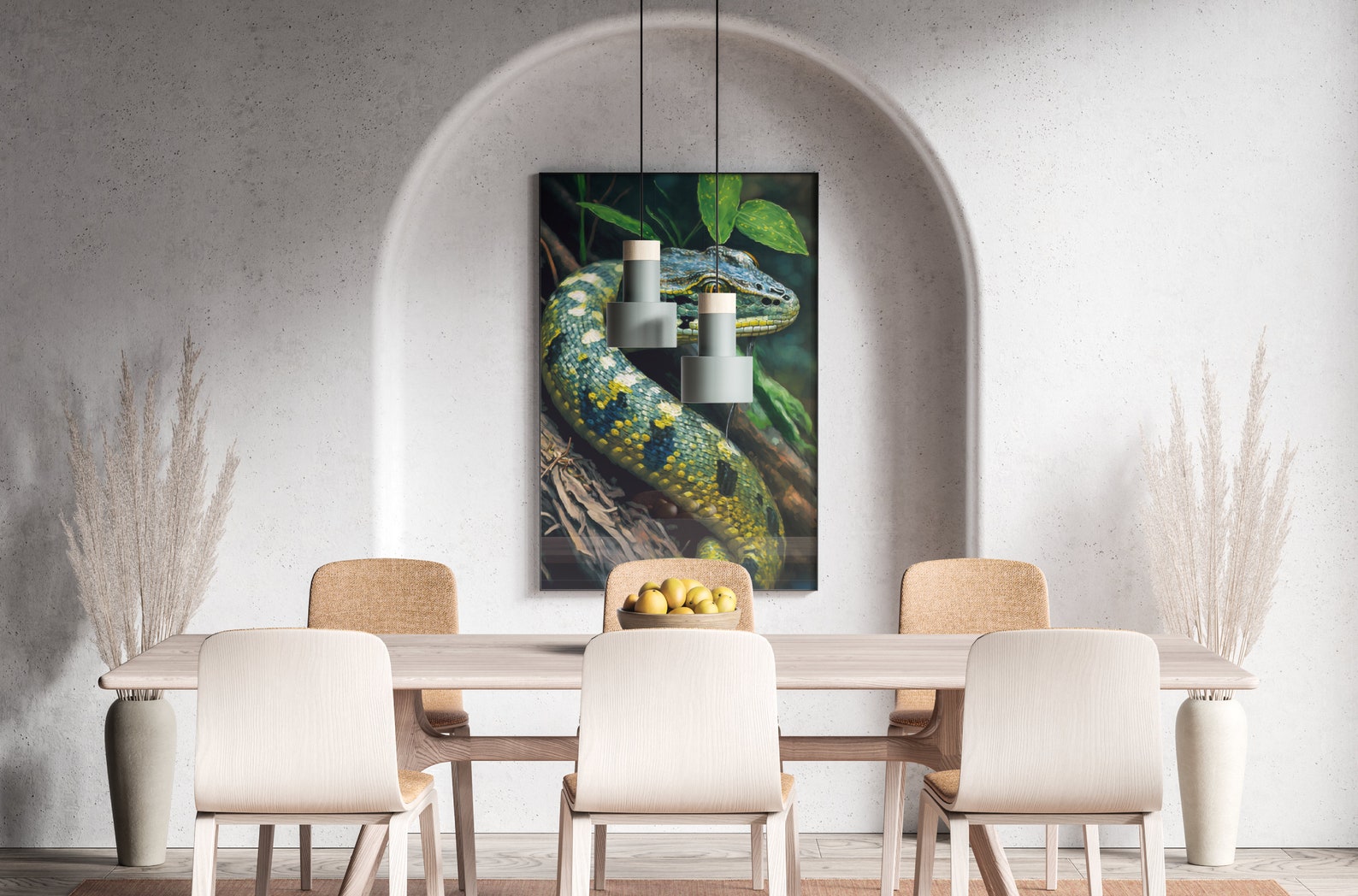 Snake Painting Snake Art Snake Wall Art Snake Print Snake - Etsy
