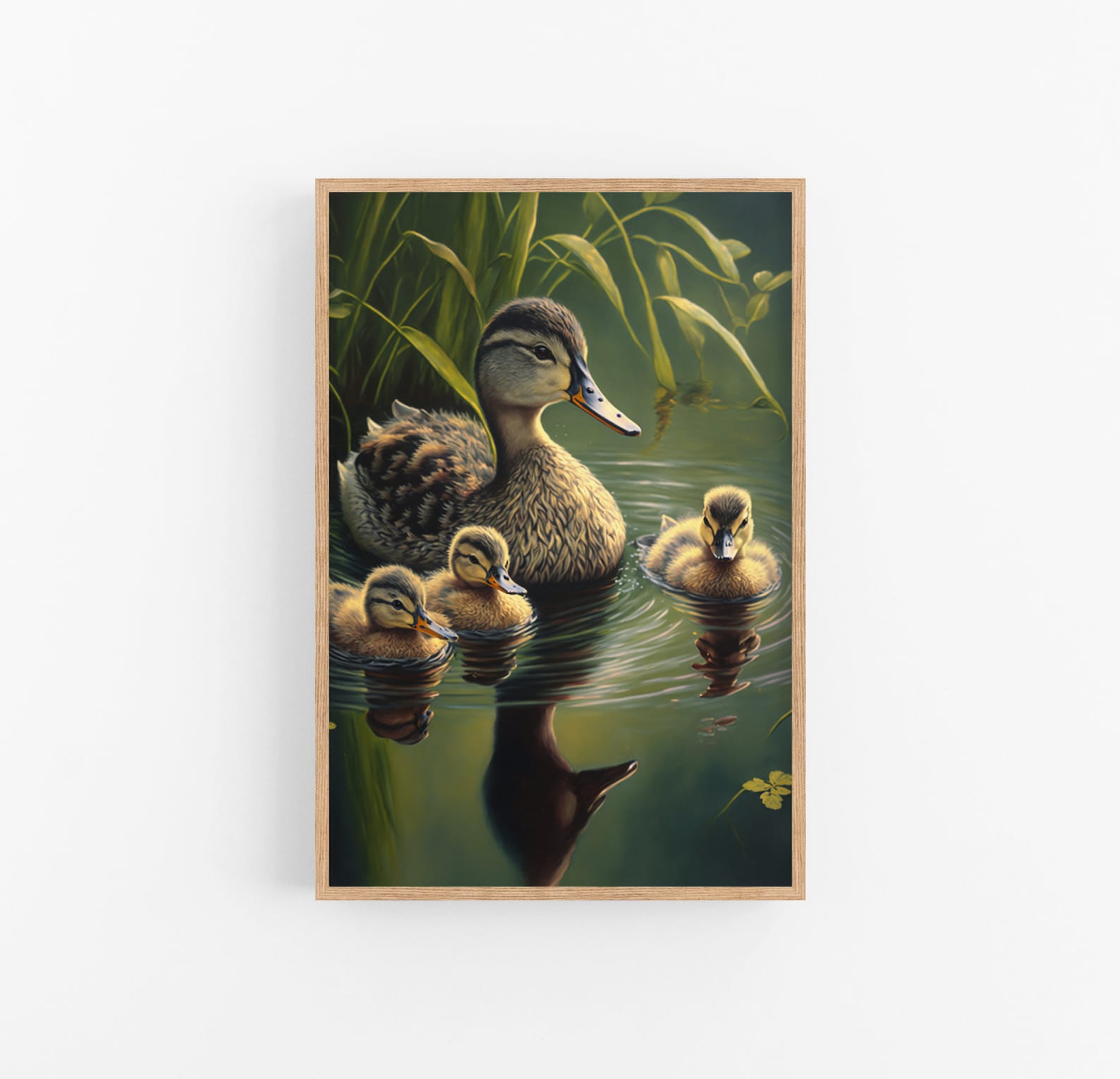 Duck Painting Duck Wall Art Duck Art Duck Print Duck - Etsy