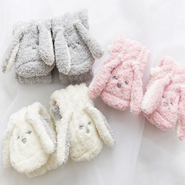 Rabbit Slippers - Etsy