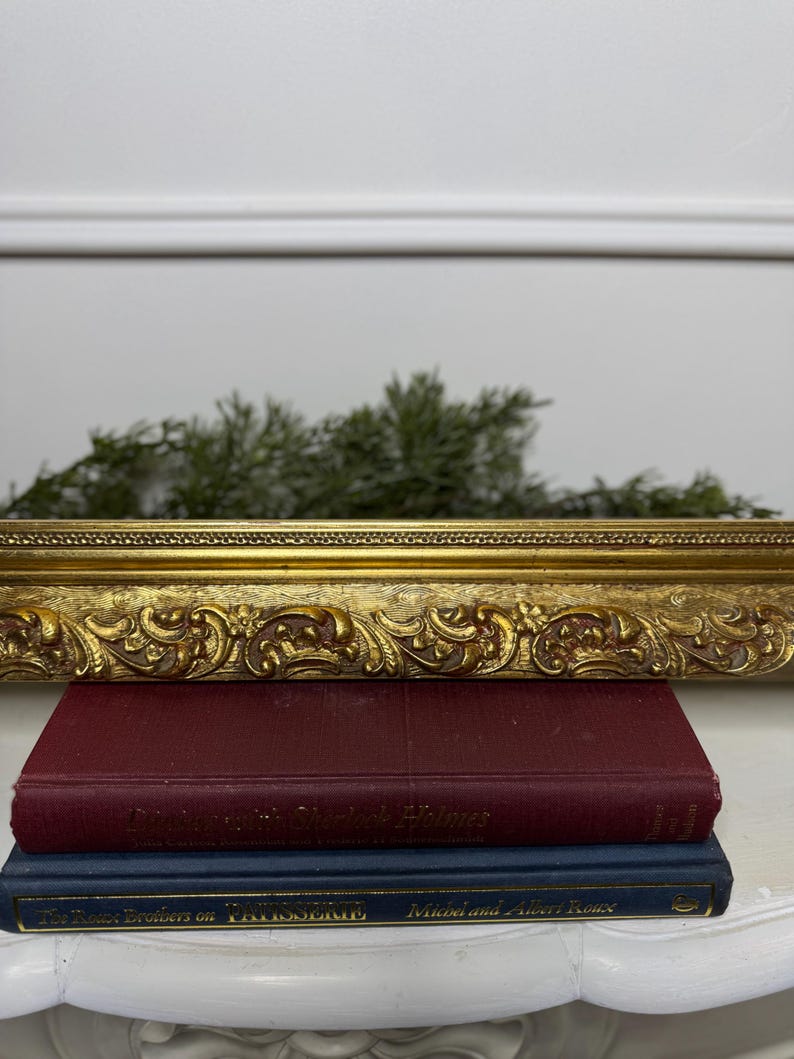 Large Antique Gold Baroque Chester Frame: Ornate Gilt Decor ( 88 X 68 ...