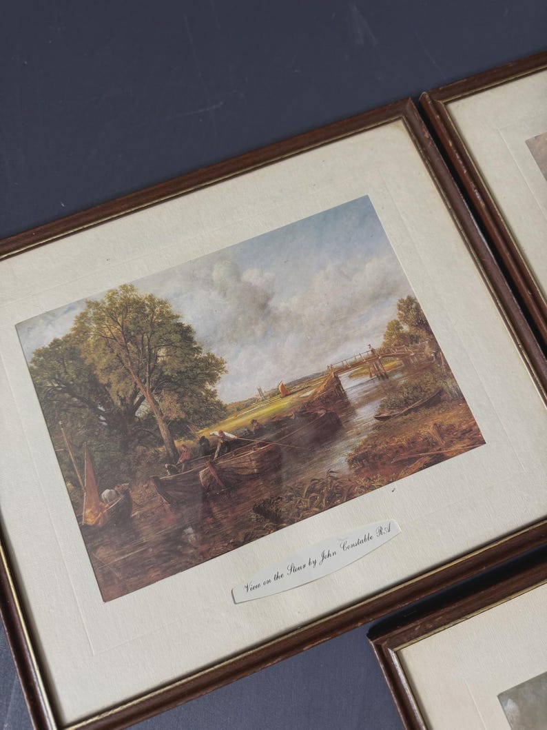 John Constable Print Set: Vintage British Countryside Gallery Wall Art ...