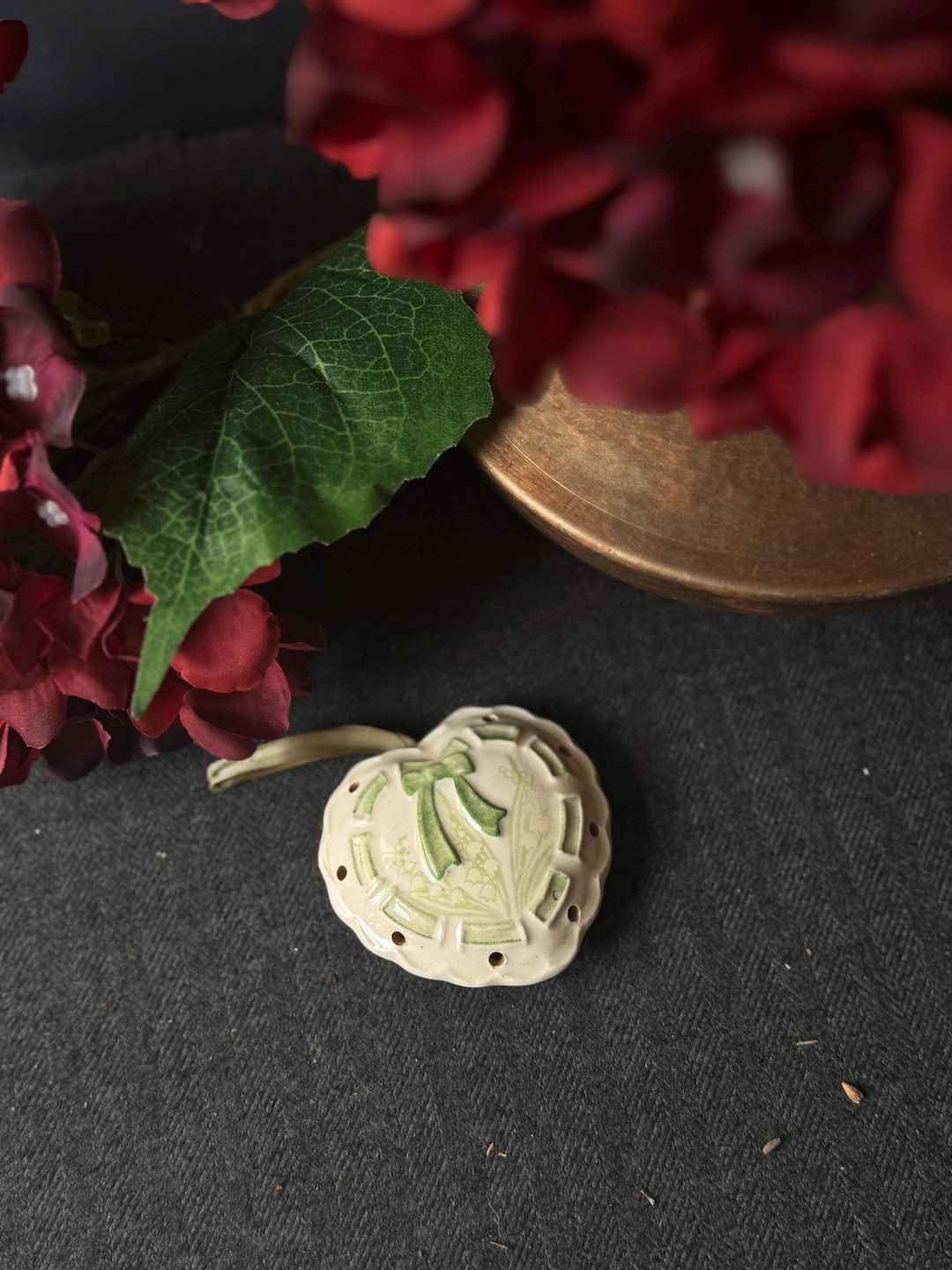 Vintage Ceramic Pomander Collection | Scented Decorative Orbs | Floral ...