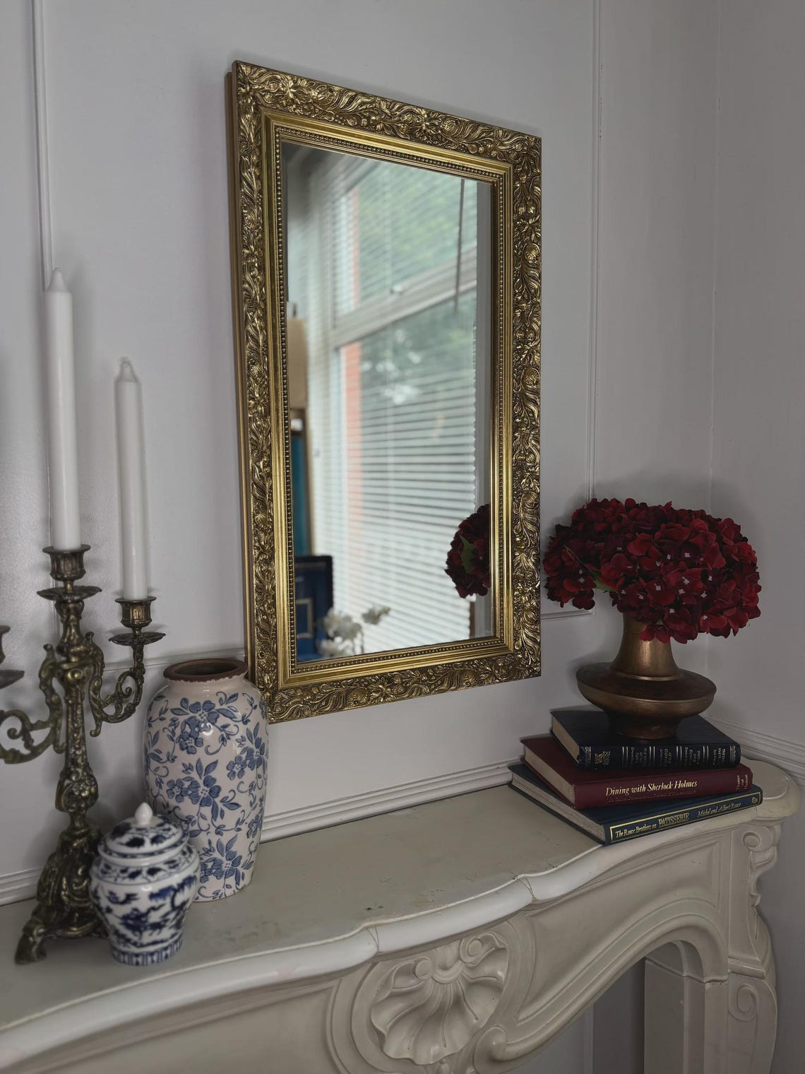 Vintage Mirror Collection : Edwardian Oval & Square, Gallery Wall Decor ...