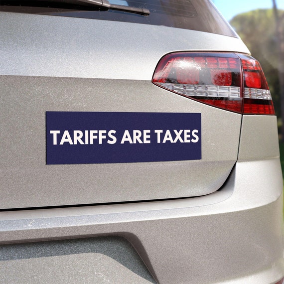 Trump 2024 Sticker Tax This Trump Bumper Sticker - 3x10 Inch Political ...