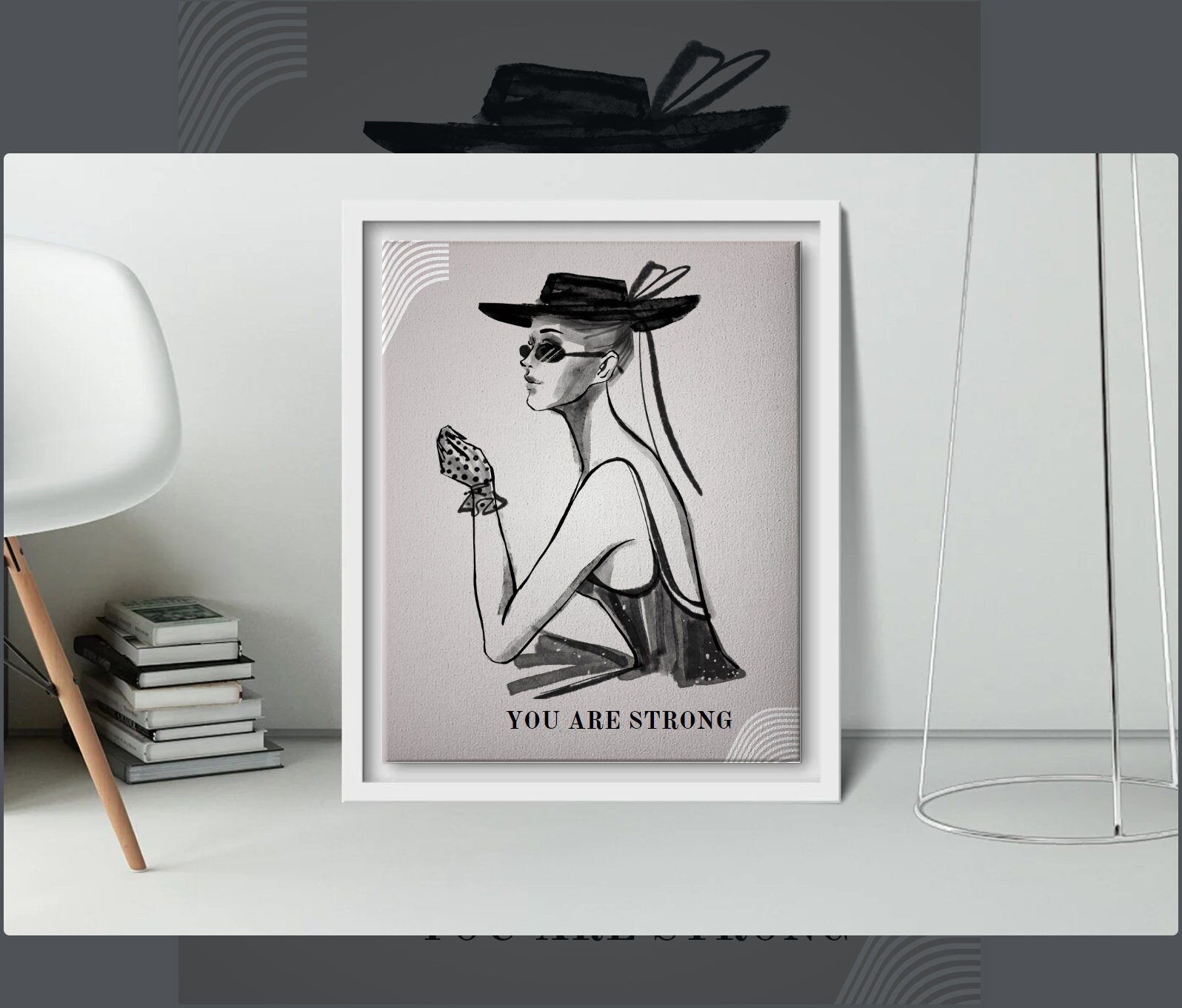 Women's Art and Canvas Print - Etsy