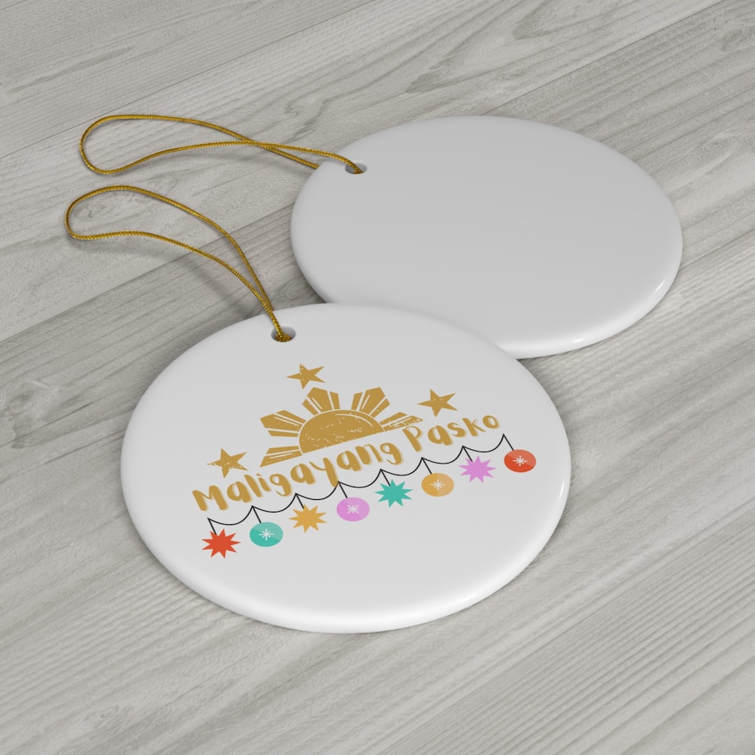 Philippines Christmas Ornament, Filipina, Philippines, Pinoy, Gift ...