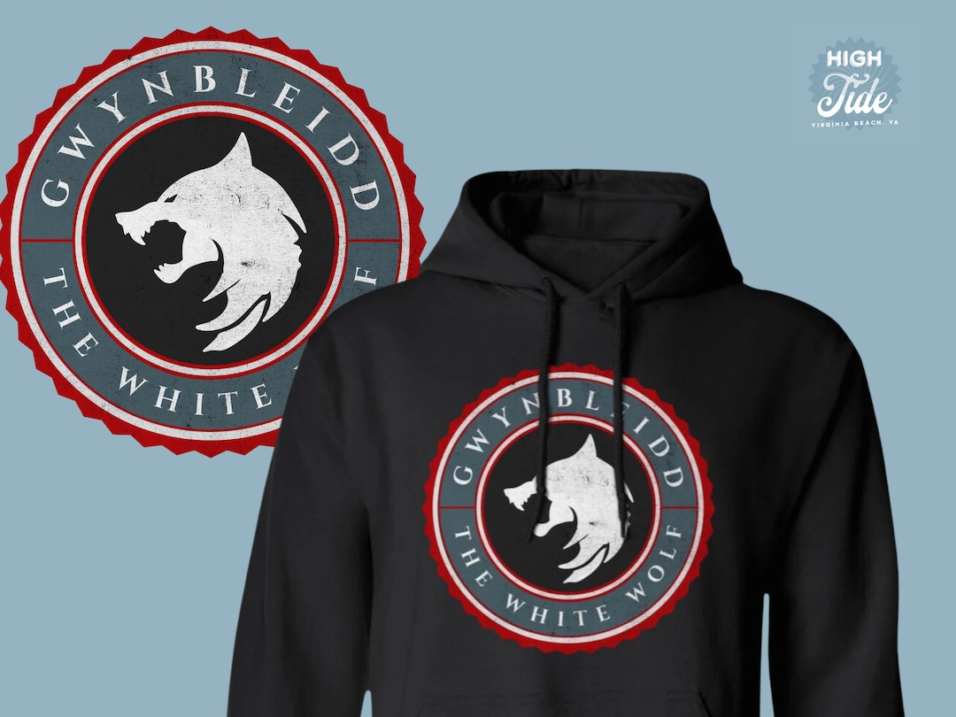 Gwynbleidd Hoodie, the Witcher 3, Geralt of Rivia, the White Wolf - Etsy