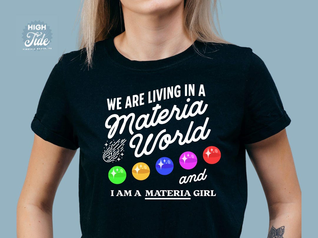 Materia Girl FF7 Cozy Shirt, Final Fantasy 7, Ff7 Remake, Ff7 Rebirth ...