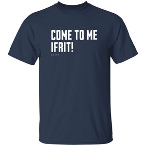 FF16 Clive Ifrit Shirt, Final Fantasy 16, FFXVI - Etsy