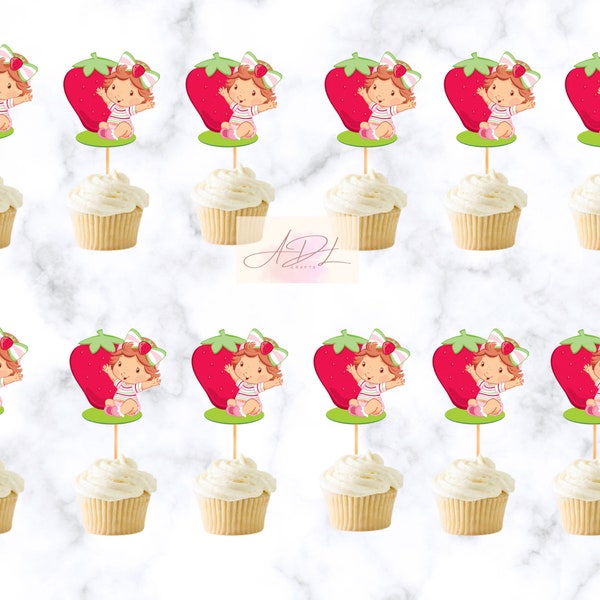 Strawberry Shortcake Baby Shower - Etsy