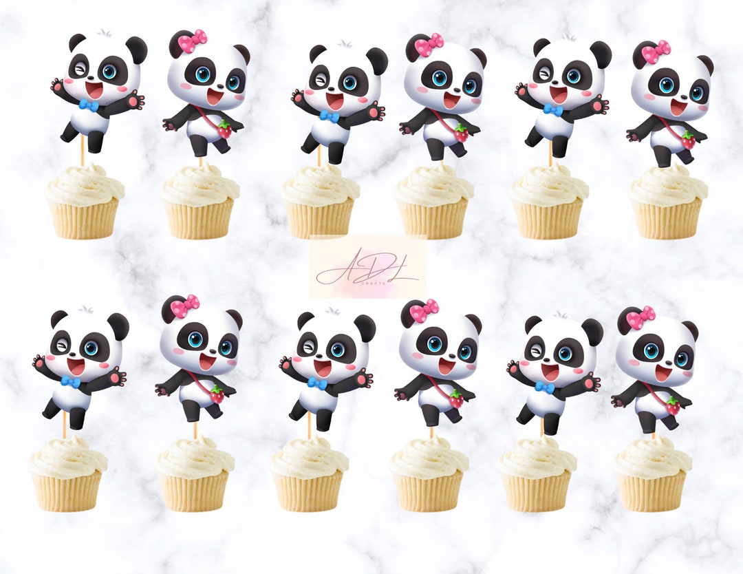 Babybus Cupcake Toppers, Babybus Party Decorations, Babybus Birthday ...