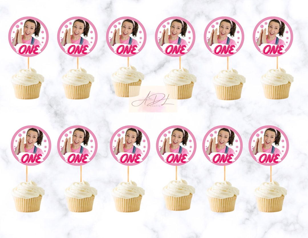 Ms Rachel Cupcake Toppers, Ms Rachel Birthday - Etsy