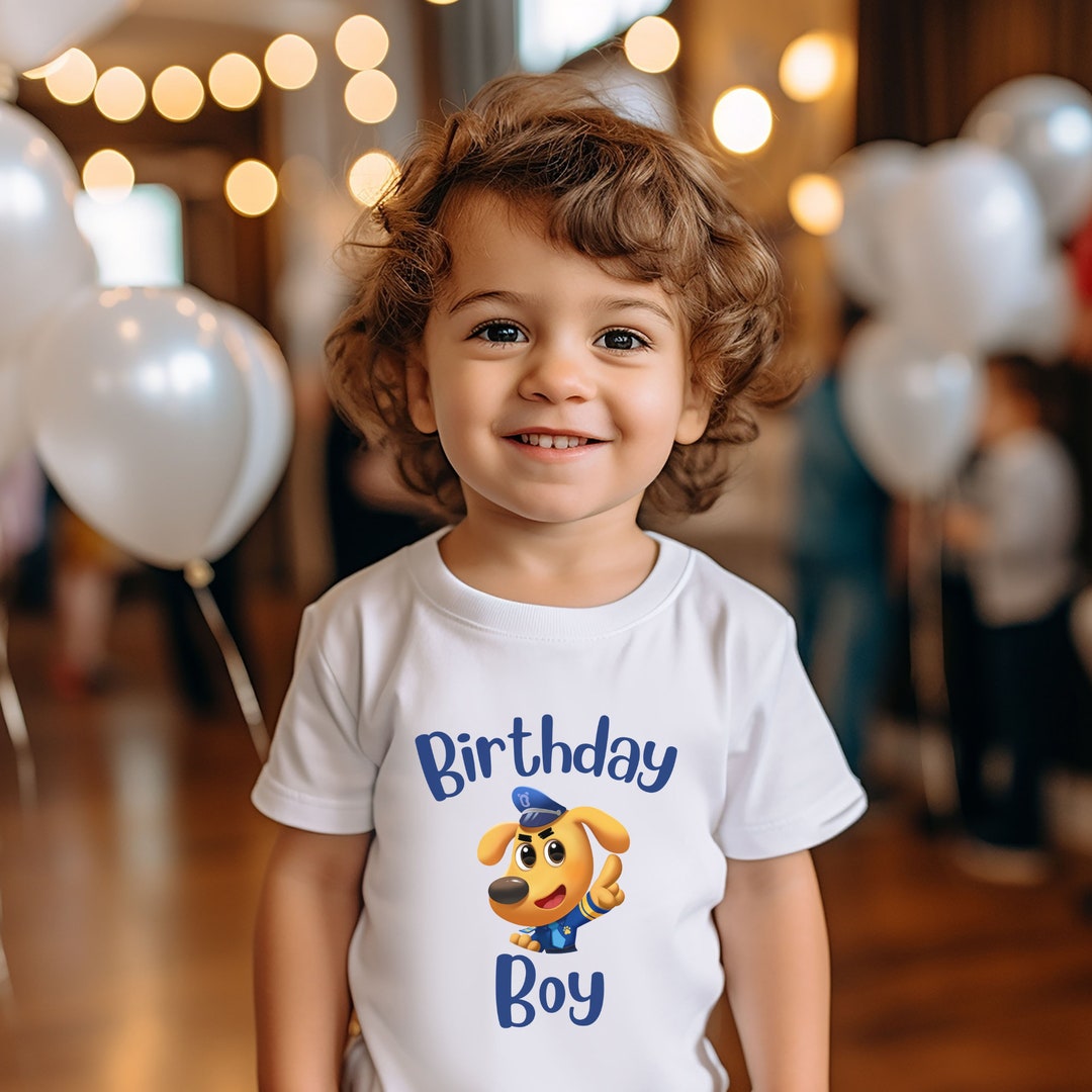 Safety Sheriff Labrador Birthday Boy | Safety Labrador Sheriff Tshirt ...