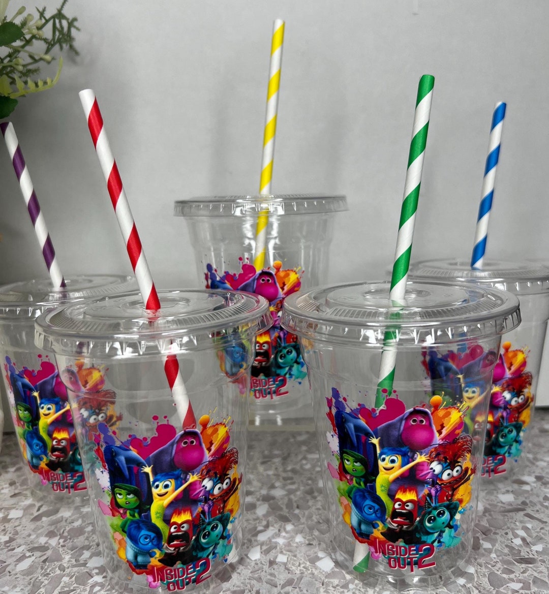 Inside Out Party Cups , Party Decorations Cups, All Emotions Party ...