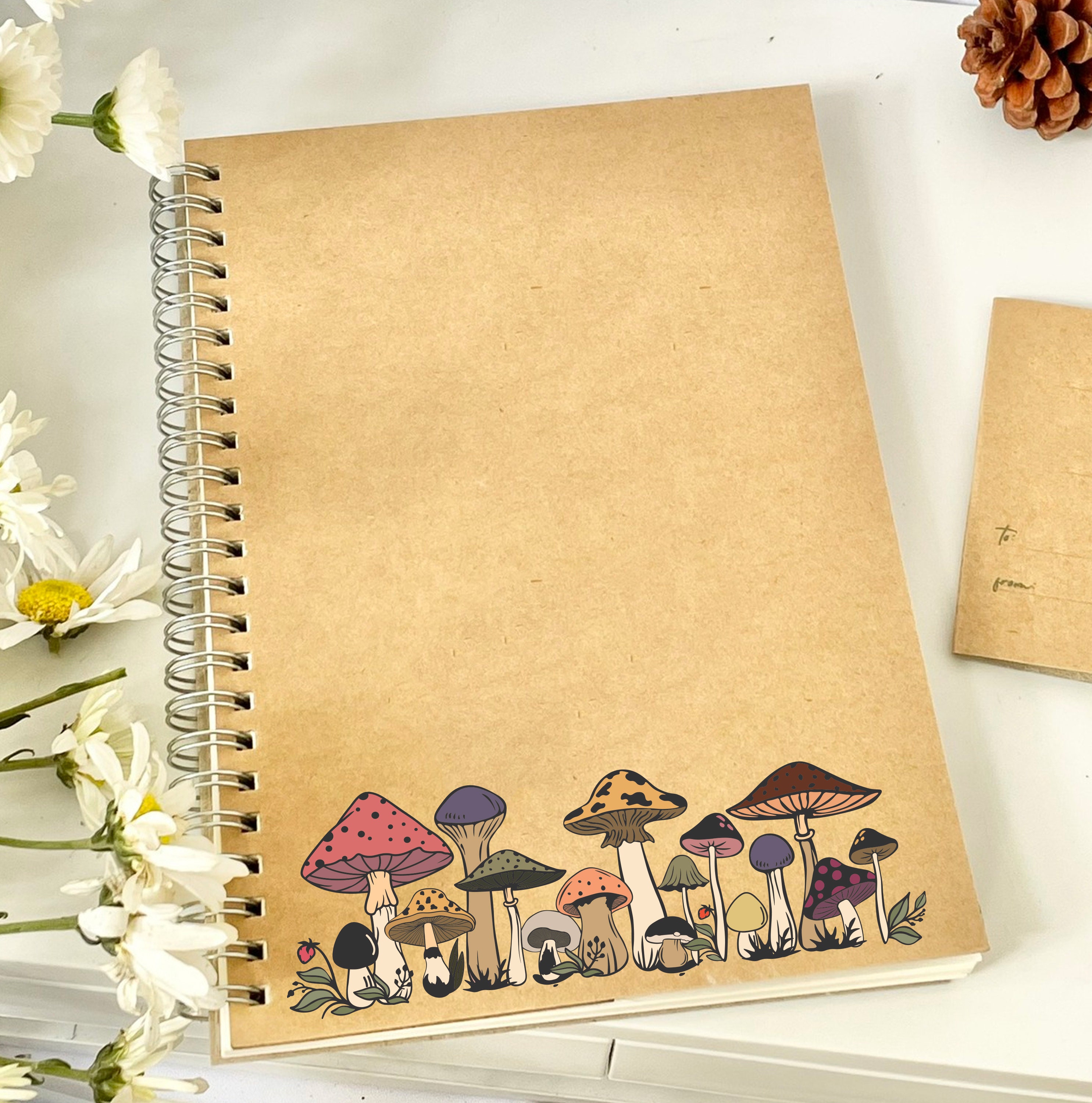 Row of Mushrooms Svg Bundle Mushroom Svg Fungi Clipart Cute - Etsy