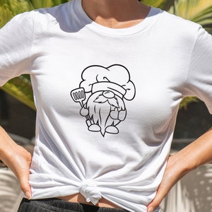 Chef Gnome Svg Cooking Gnome Svg Gnomes Cooks SVG Gnomes Svg Kitchen ...