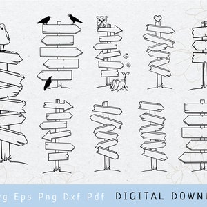 Destination Sign SVG Destination Sign Png Destination Arrow - Etsy