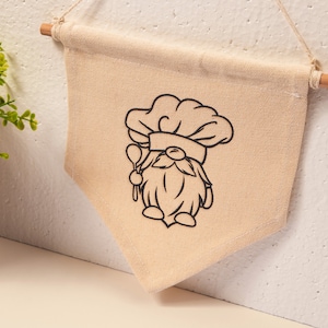 Chef Gnome Svg Cooking Gnome Svg Gnomes Cooks SVG Gnomes Svg Kitchen ...