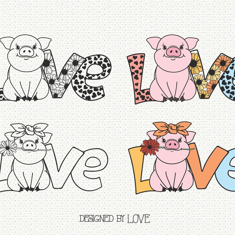 Plotterdatei schwein - Etsy.de