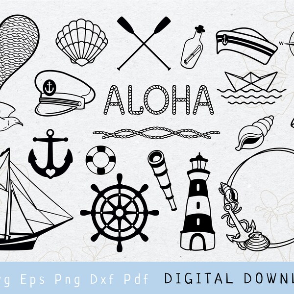 Nautical Svg - Etsy