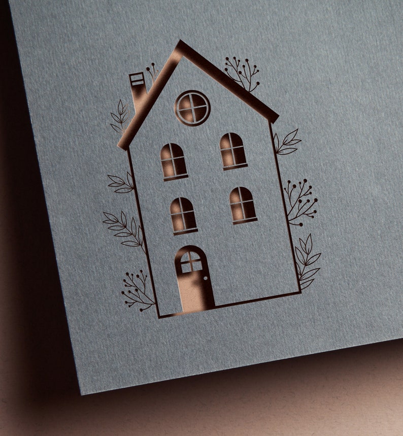 Tiny House Bundle Svg, Little Home, Floral House SVG House Clipart ...