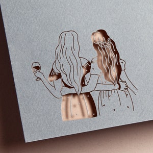 Best Friends Svg Besties Svg Best Girlfriends Svg Friends Forever Svg ...