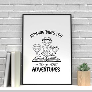 Reading Lover Plotter File SVG DXF PNG Book Cricut Silhouette Download ...