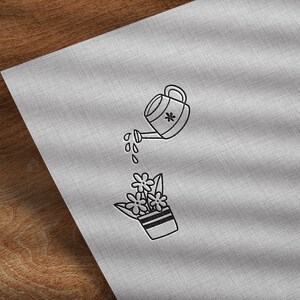 Daily Routines Doodle Set, Reminders, Lifestyle Icons, Calendar, Bullet ...