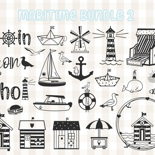 Plotterdatei maritim - Etsy.de