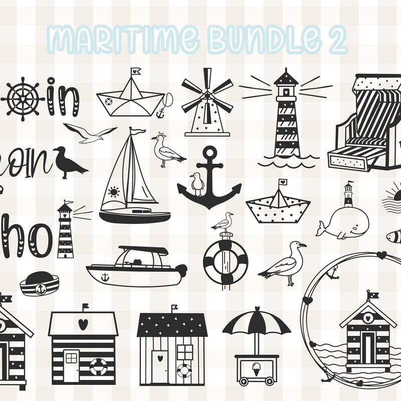 Plotterdatei maritim - Etsy.de