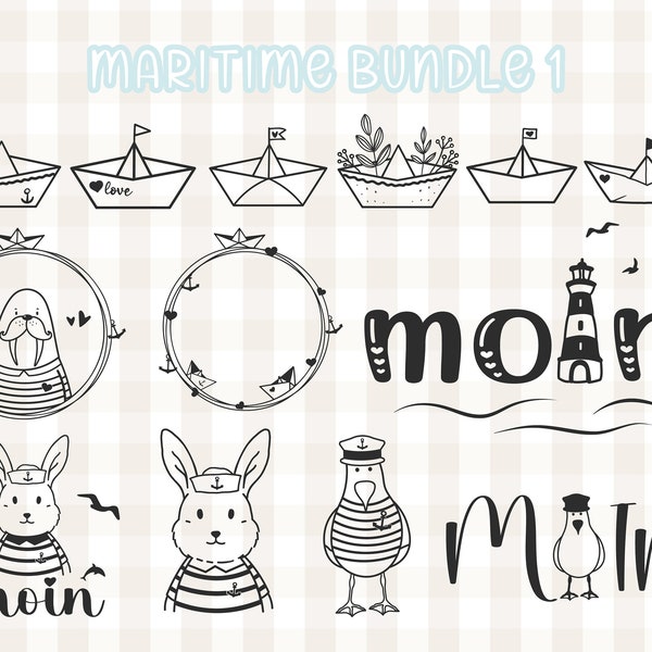 Plotterdatei maritim - Etsy.de