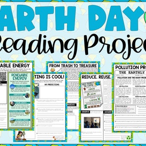 Earth Day Reading Project Earth Day Activities for Kids Learn About ...