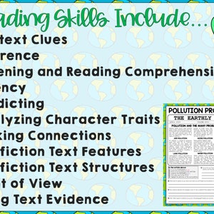 Earth Day Reading Project Earth Day Activities for Kids Learn About ...