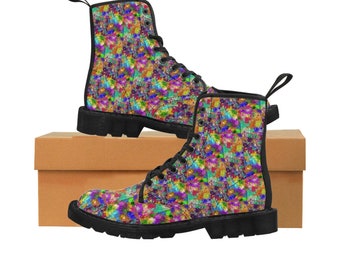 Paint Splatter Boots - Etsy
