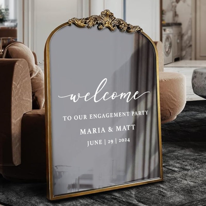 Mirror Wall Decal - Etsy