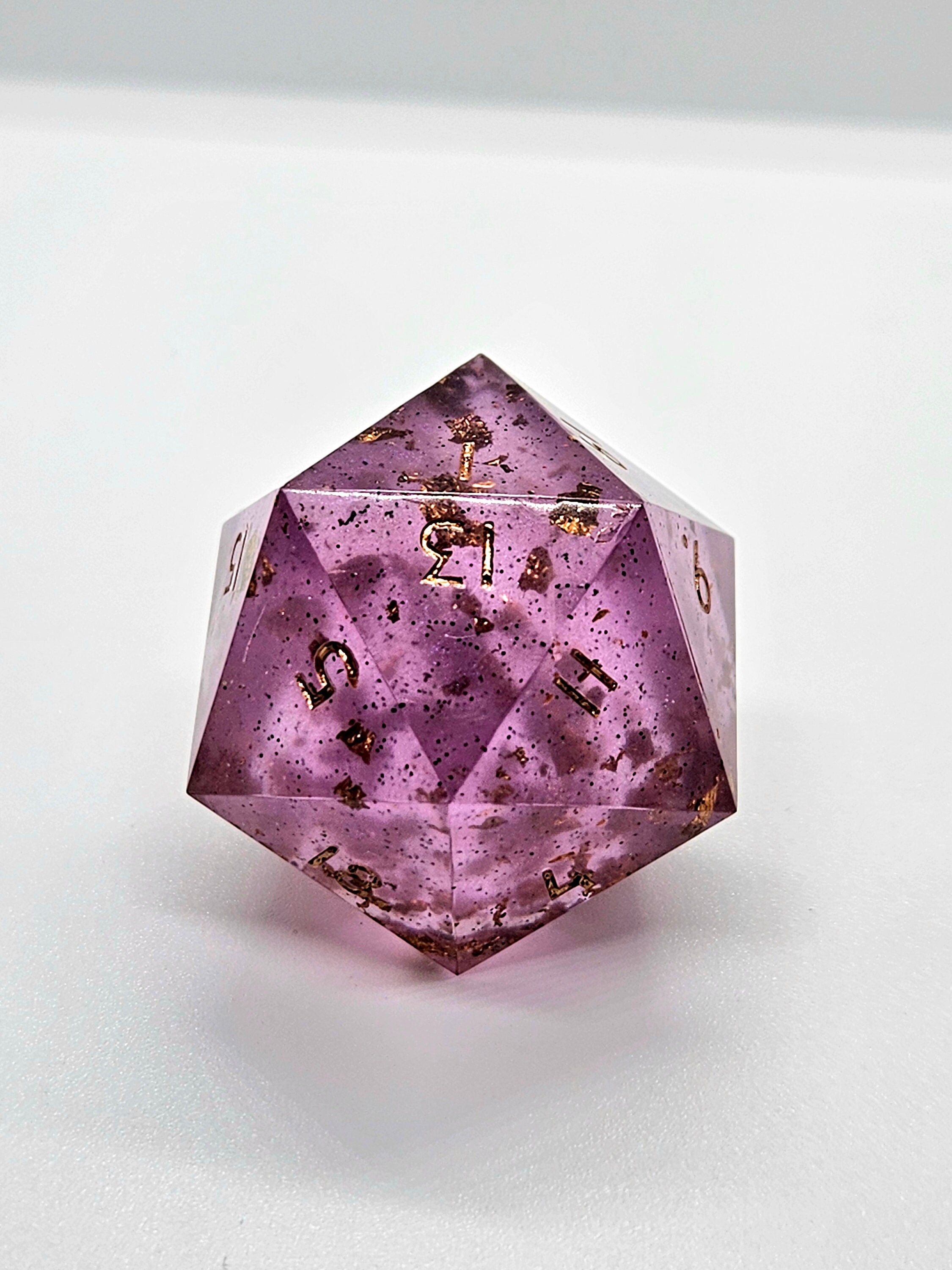 Witchy Bonfire Chonk D20 Dnd Dice Sharp Edged Resin Jumbo Dice 35mm - Etsy