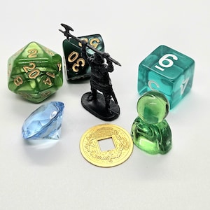 D&D Class Loot Bags- Random Grab Bags for Dnd, Ttrpg- Stickers, Dice ...