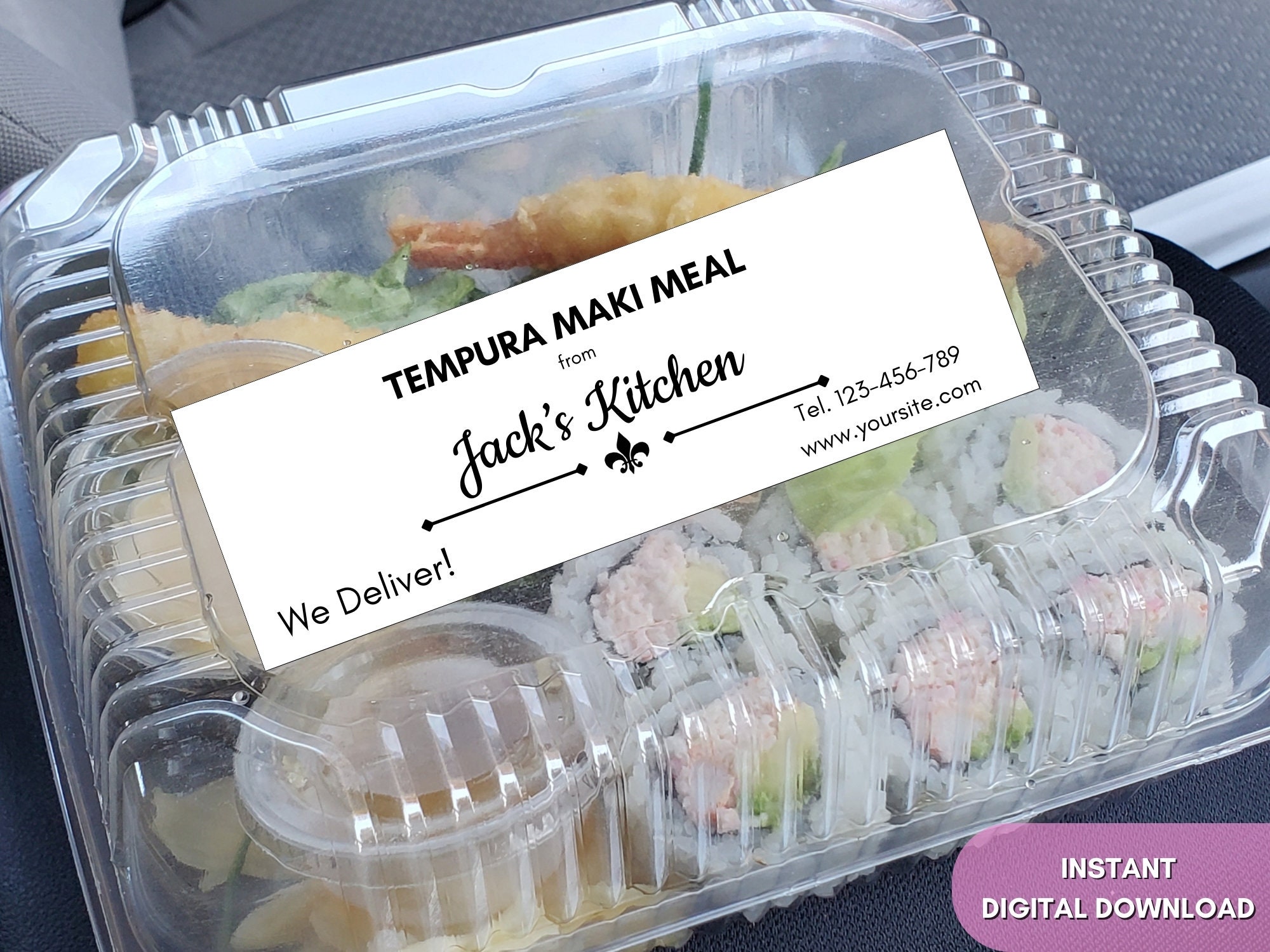 Printable and Editable Home Labels, Edit in Canva, 10 Rectangle Label ...