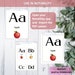 Alphabet Poster and Flash Cards Wall Decor Printable & Digital ABC ...