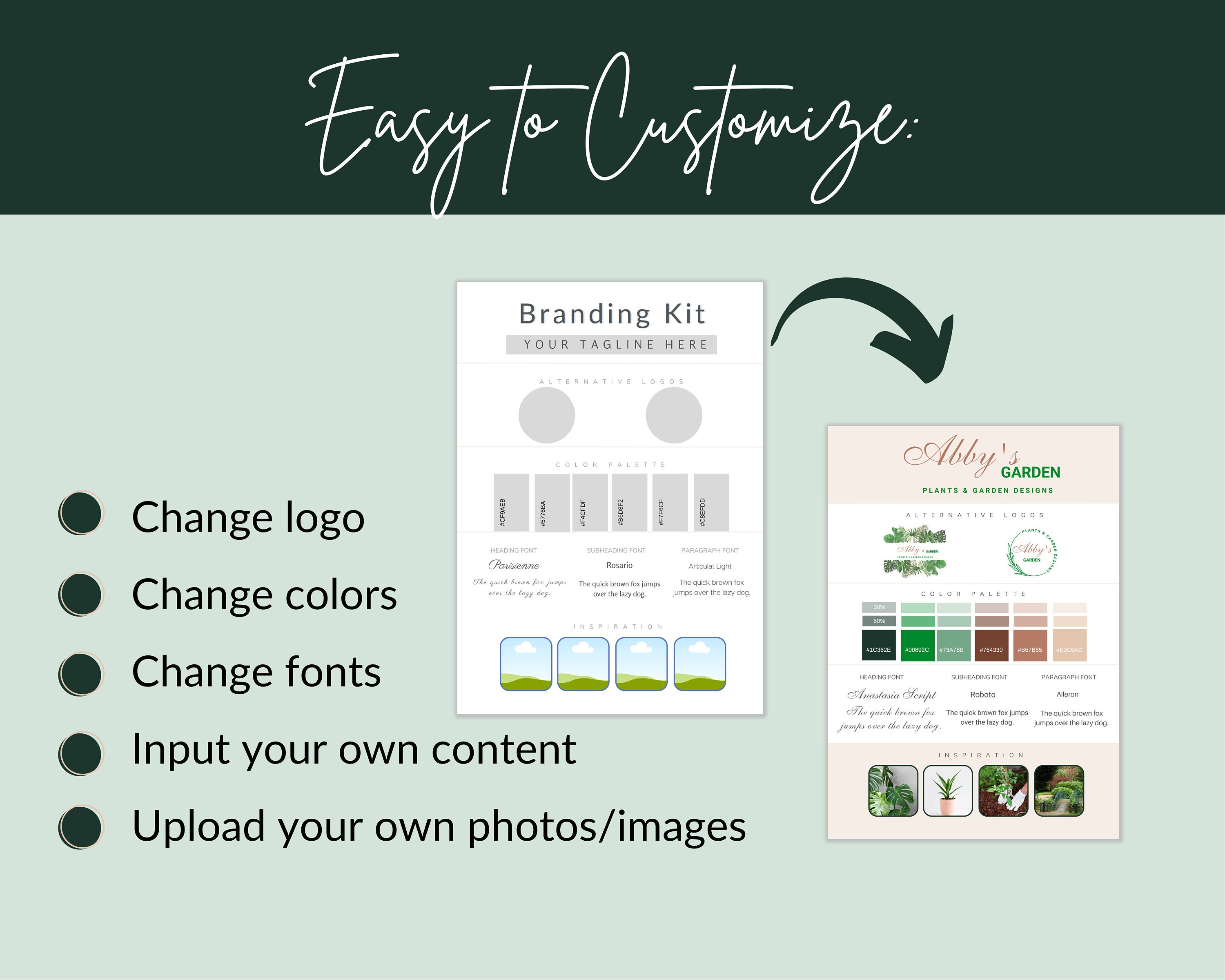 Canva Branding Kit Elevate Your Brand Identity Logo - Etsy