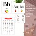 Alphabet Poster and Flash Cards Wall Decor Printable & Digital ABC ...