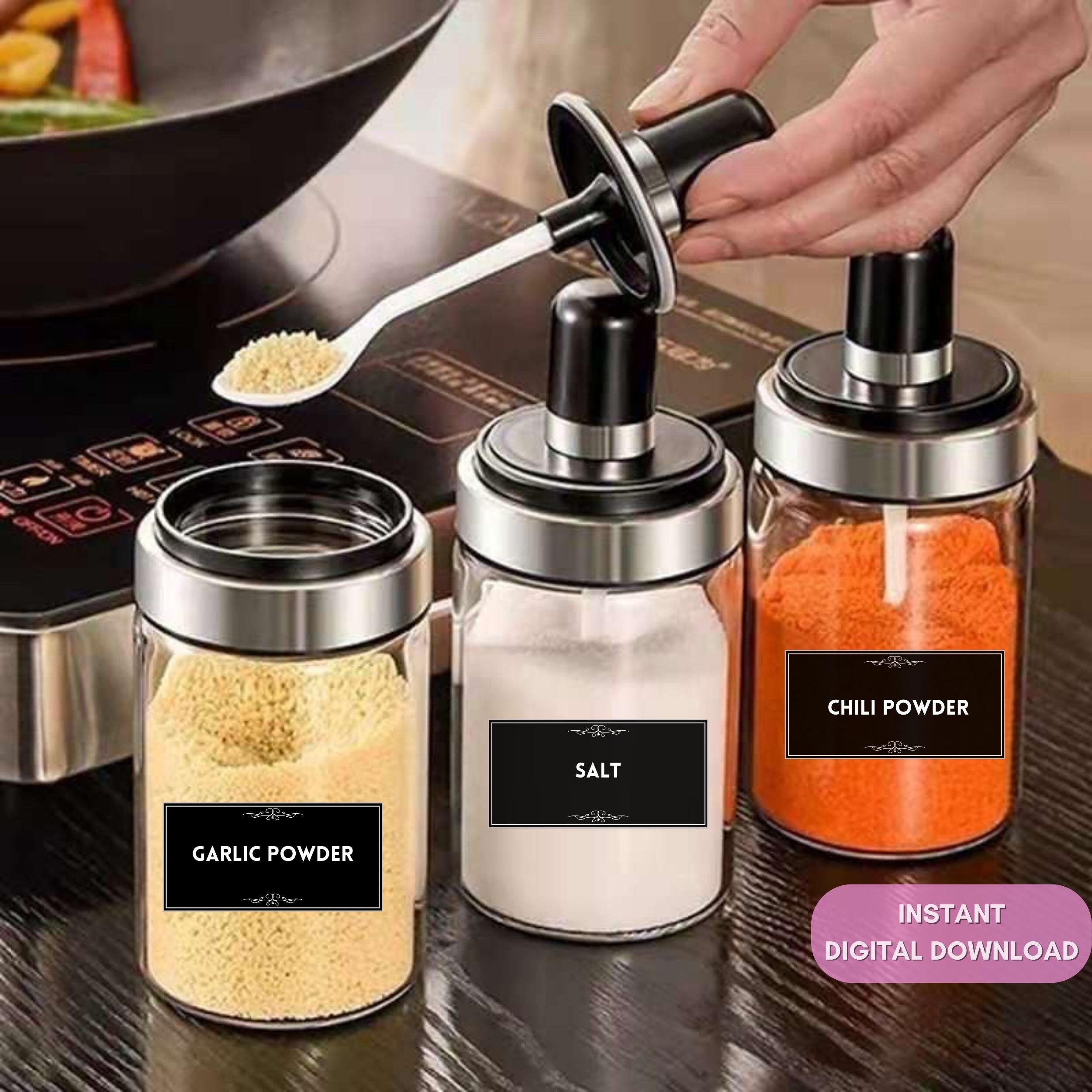 Home Organization Labels, Minimalist and Practical Printable 16-page ...