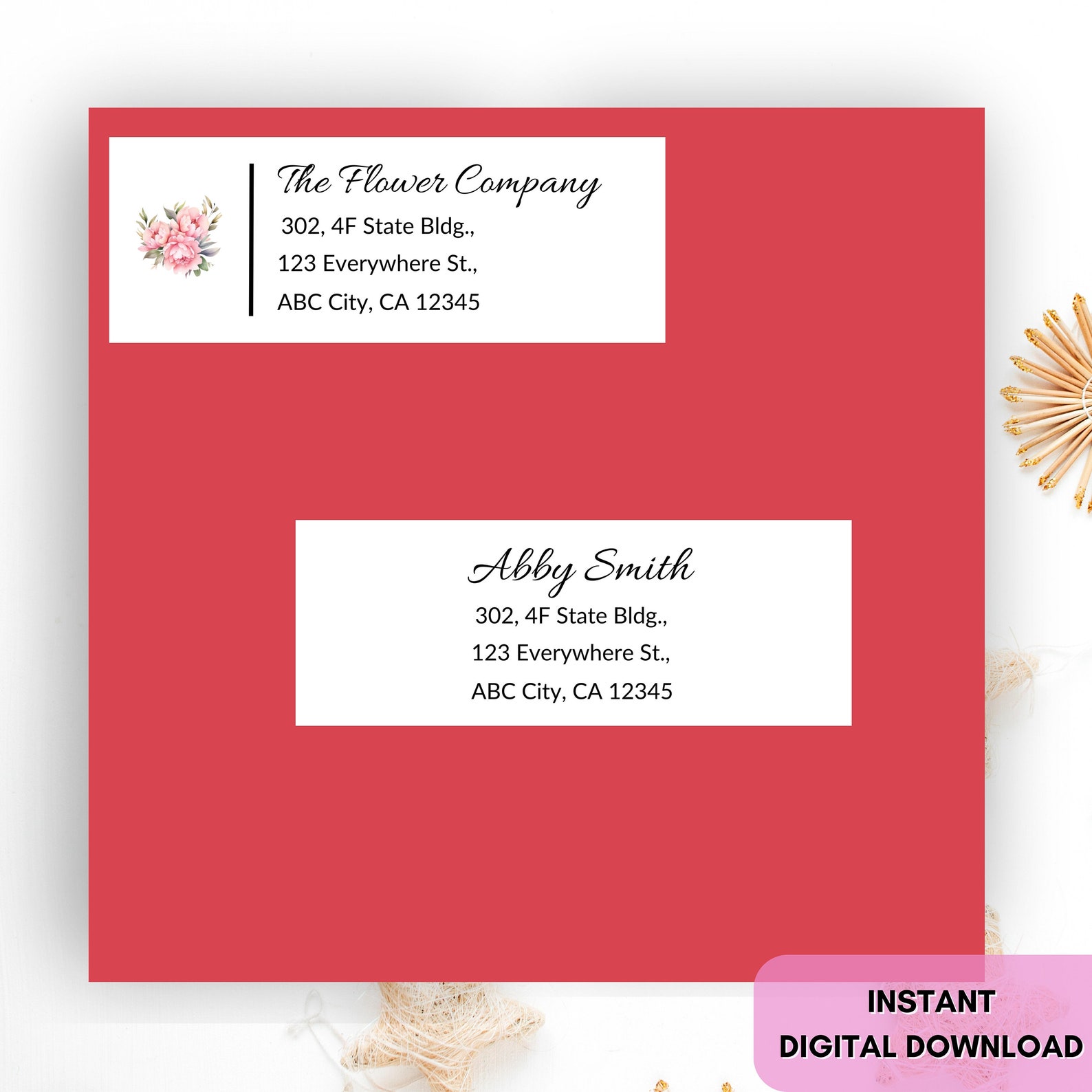 Editable Mailing Labels Printable and Customizable Address Mailing ...