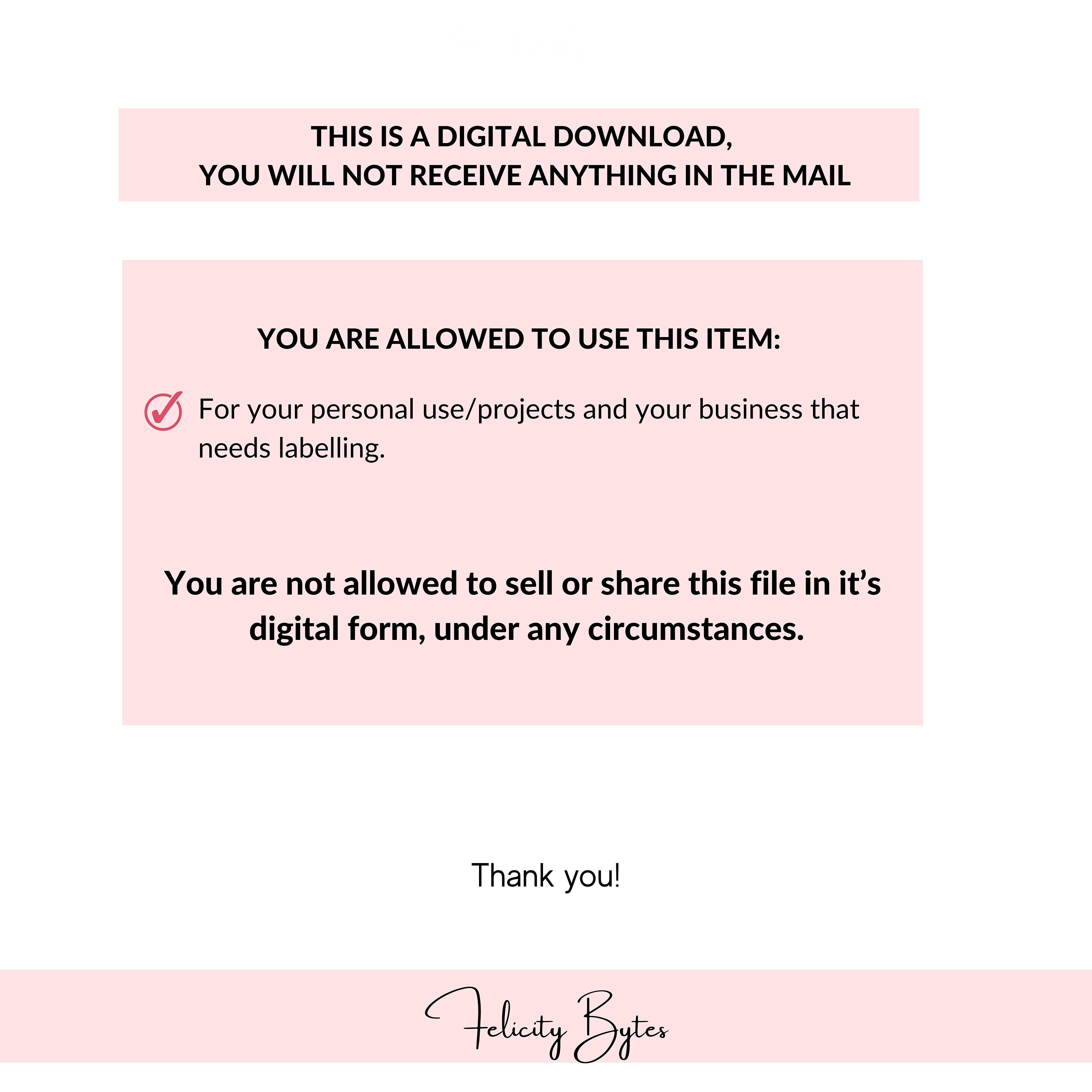 Editable Mailing Labels Printable and Customizable Address Mailing ...