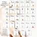 Alphabet Poster and Flash Cards Wall Decor Printable & Digital ABC ...