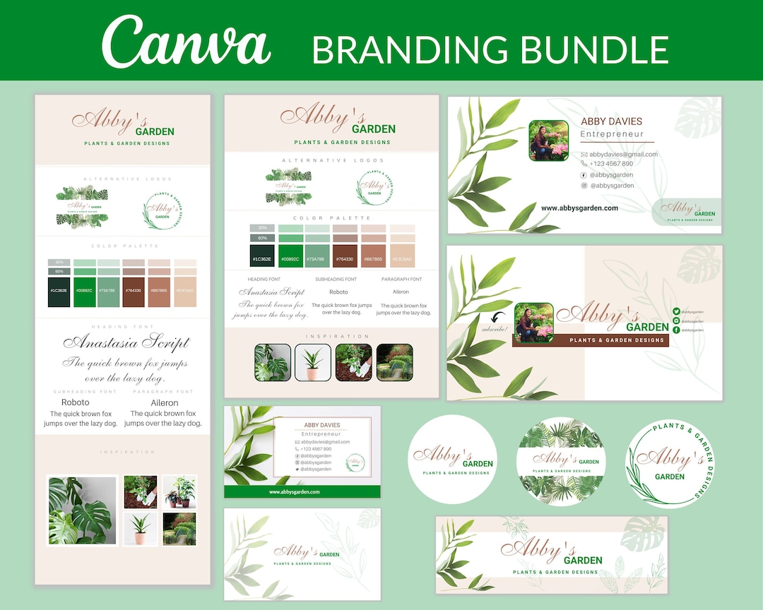 Canva Branding Kit Elevate Your Brand Identity Logo - Etsy