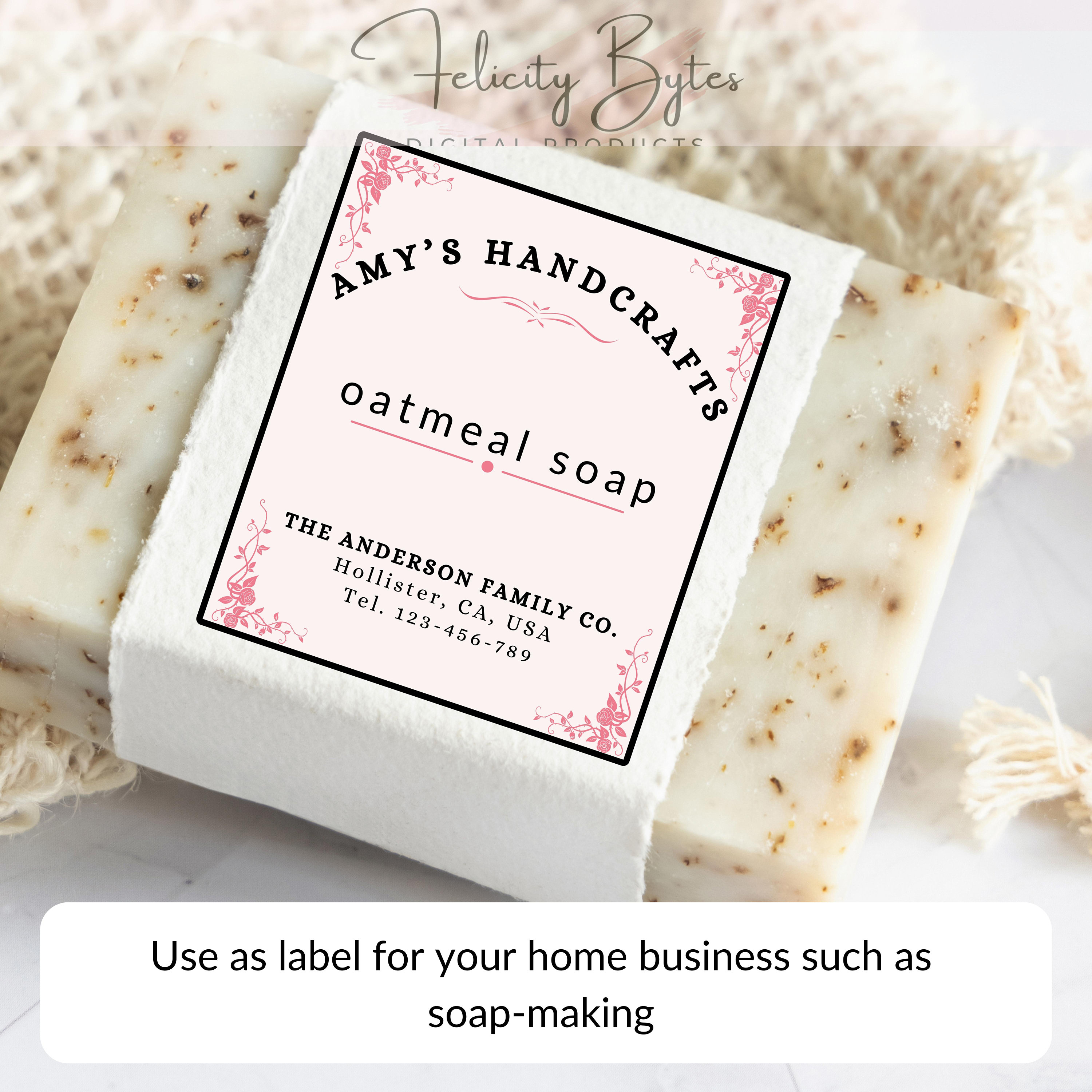 Editable Product Labels, Canva Label Template 3.5 X 4 Inches, Product ...