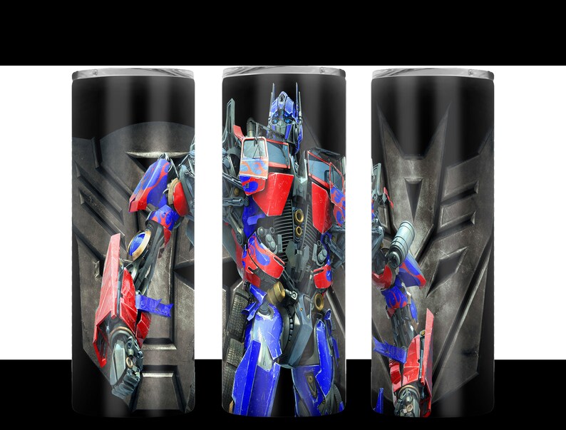 Transformers Tumbler Design, 20 Oz Straight and Taper Tumbler Design ...
