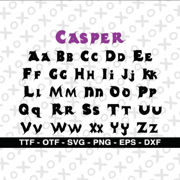 Casper Svg - Etsy